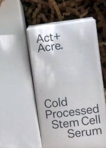 Act+Acre Stem Cell Serum Review: Is It Worth It?